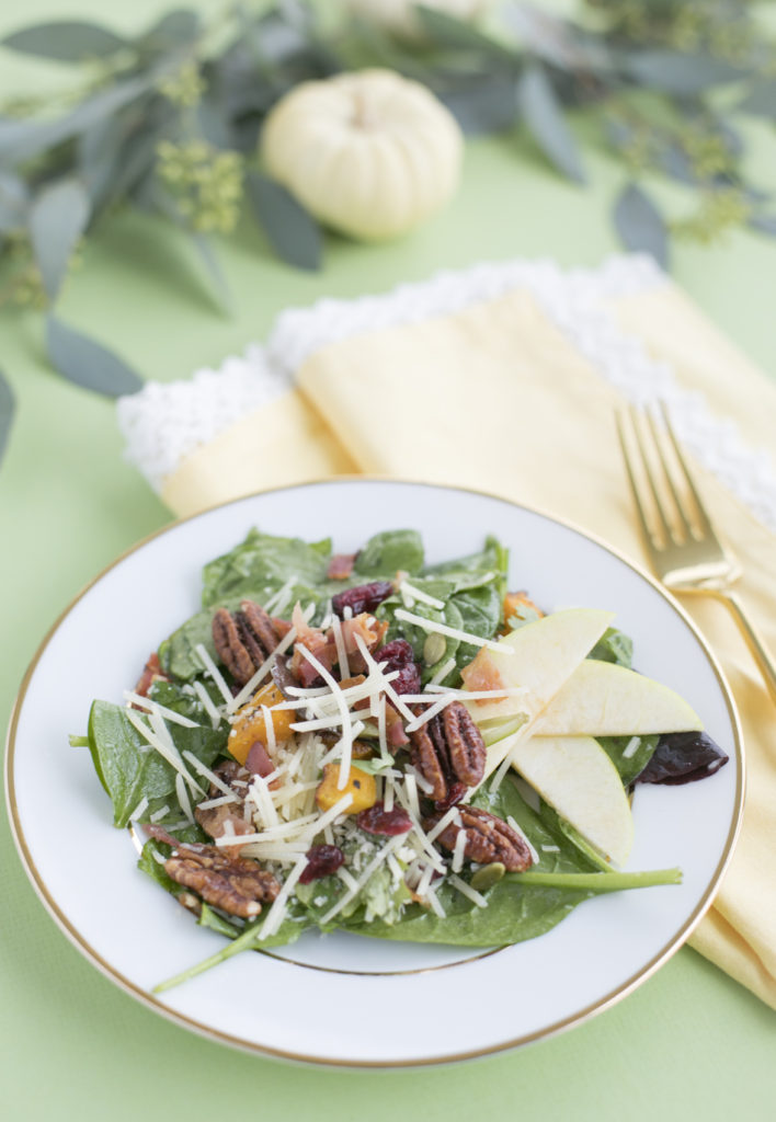 Fall Inspired Green Salad Recipe | Armelle Blog